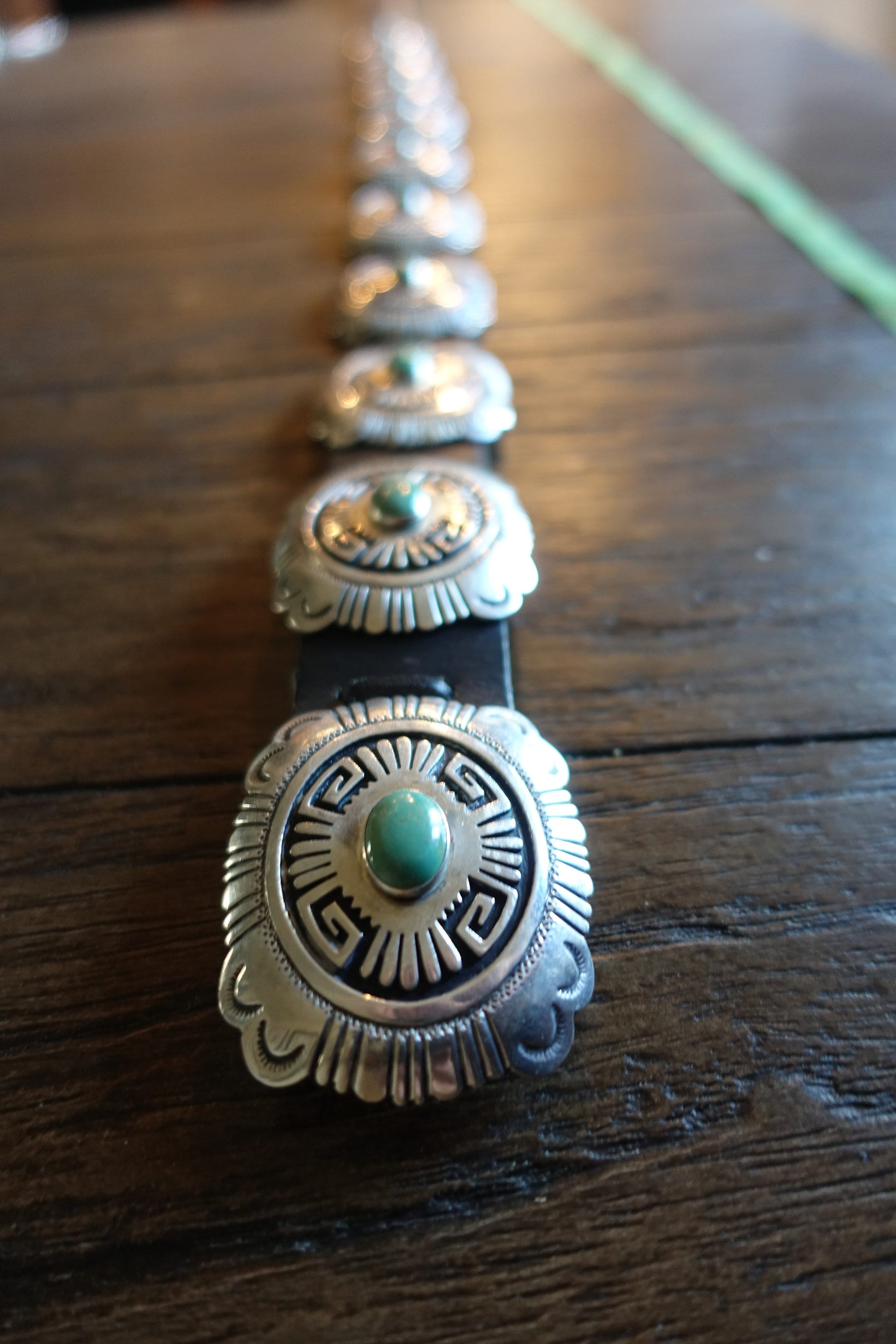 Tommy Singer Concho Belt Vintage Navajo Sterling Silver and - Etsy