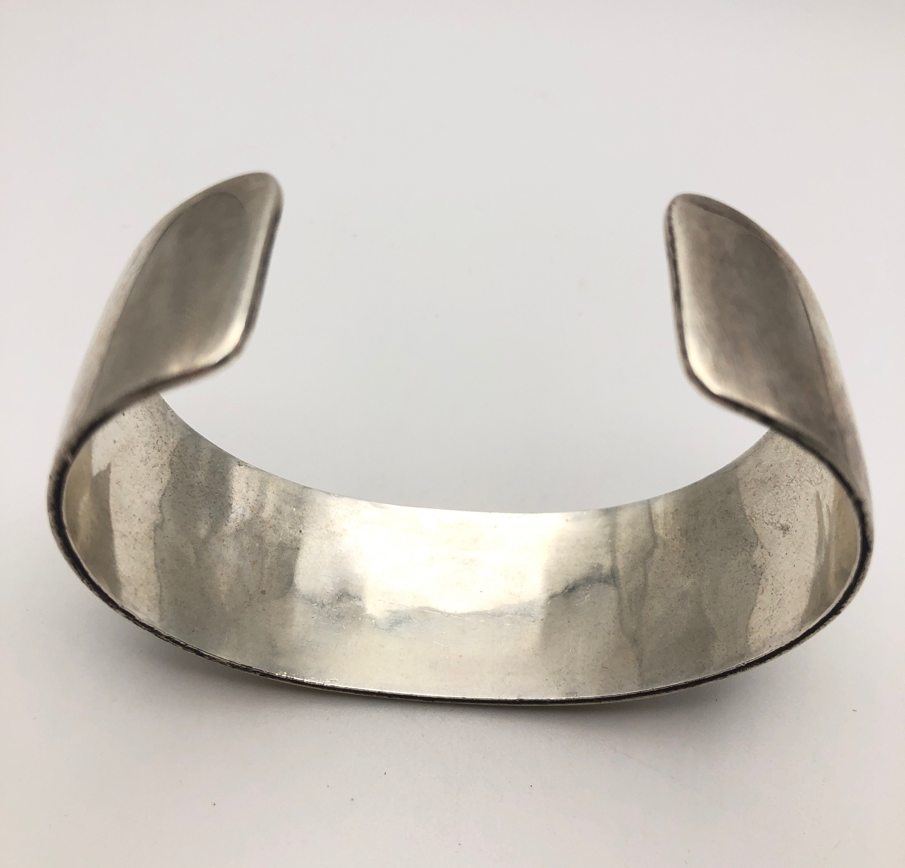 Weaver Selina Hopi Sterling Silver Overlay Cuff Bracelet - Etsy