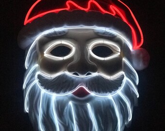 Christmas mask | Etsy