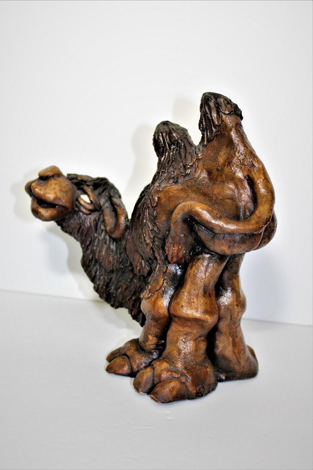 Vintage Ceramic Camel Figurine by Roya - Etsy