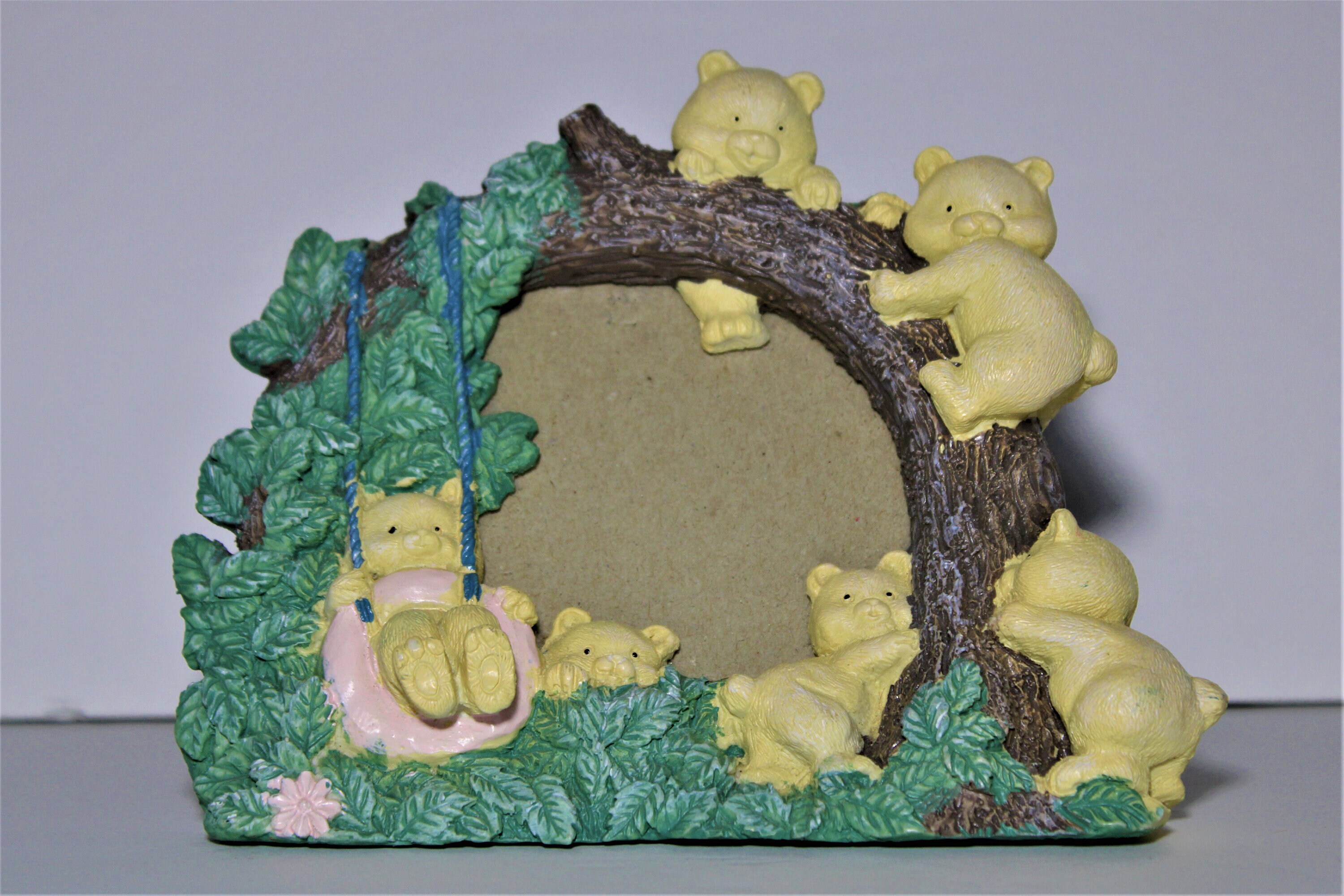 Vintage Picture Frame With Teddy Bears - Etsy.de