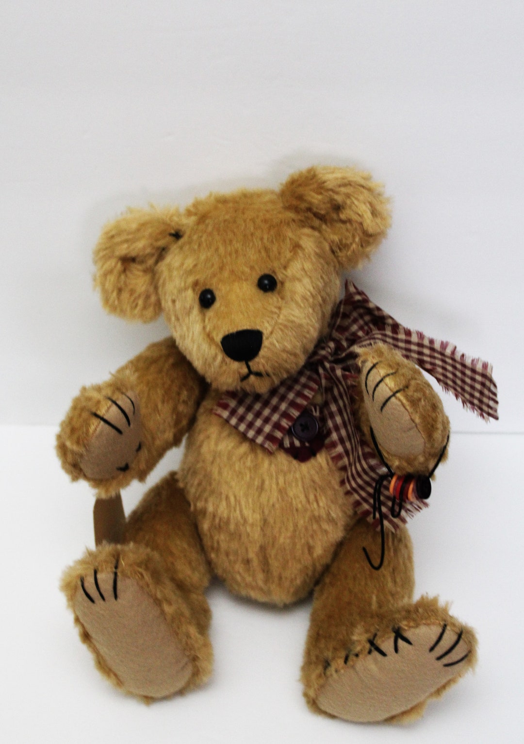 Vintage Spencer Teddy Bear the Mohair Collection Limited Edition Gund ...