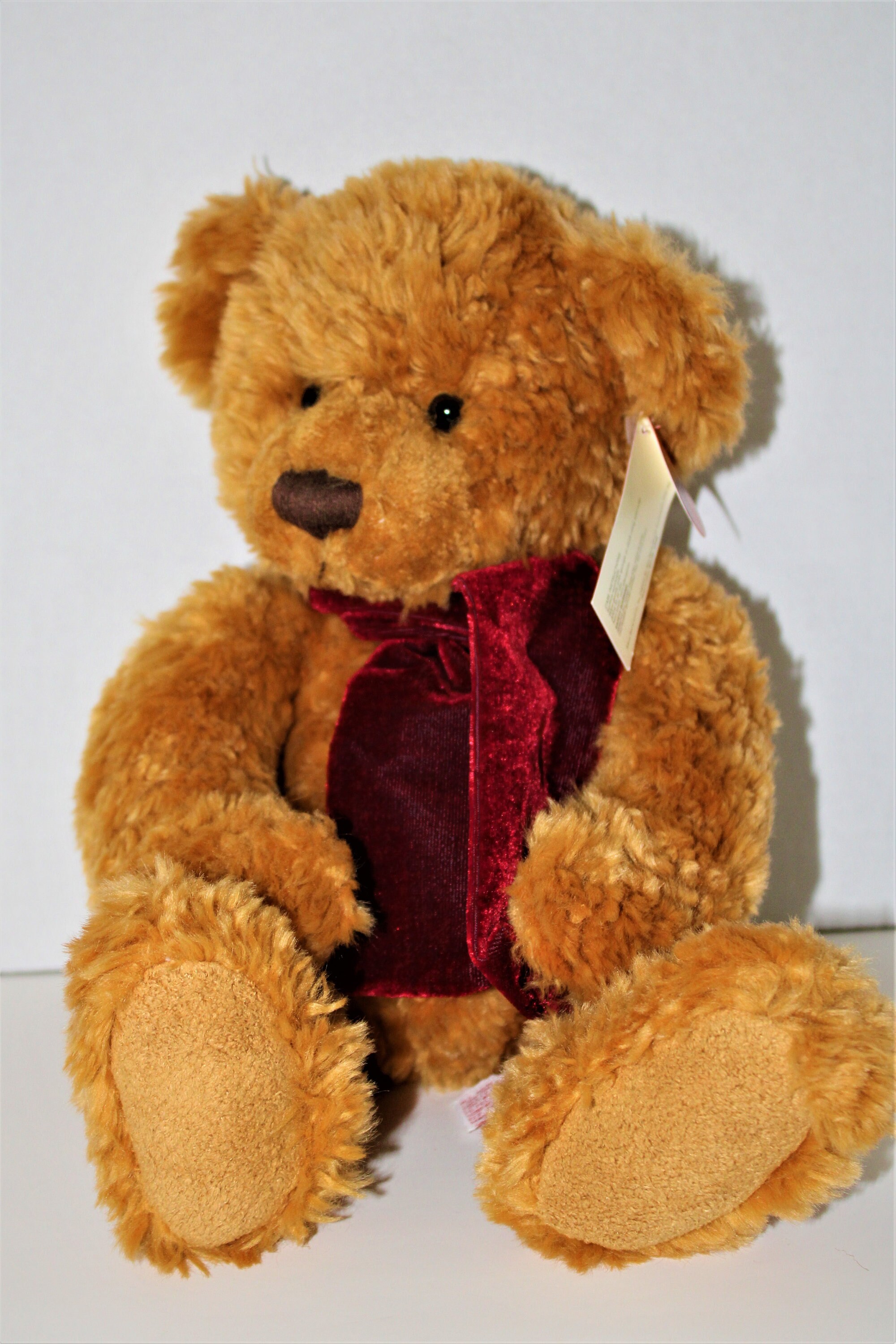 Vintage Russ Teddy Bear Timber Plush Stuffed Toy - Etsy