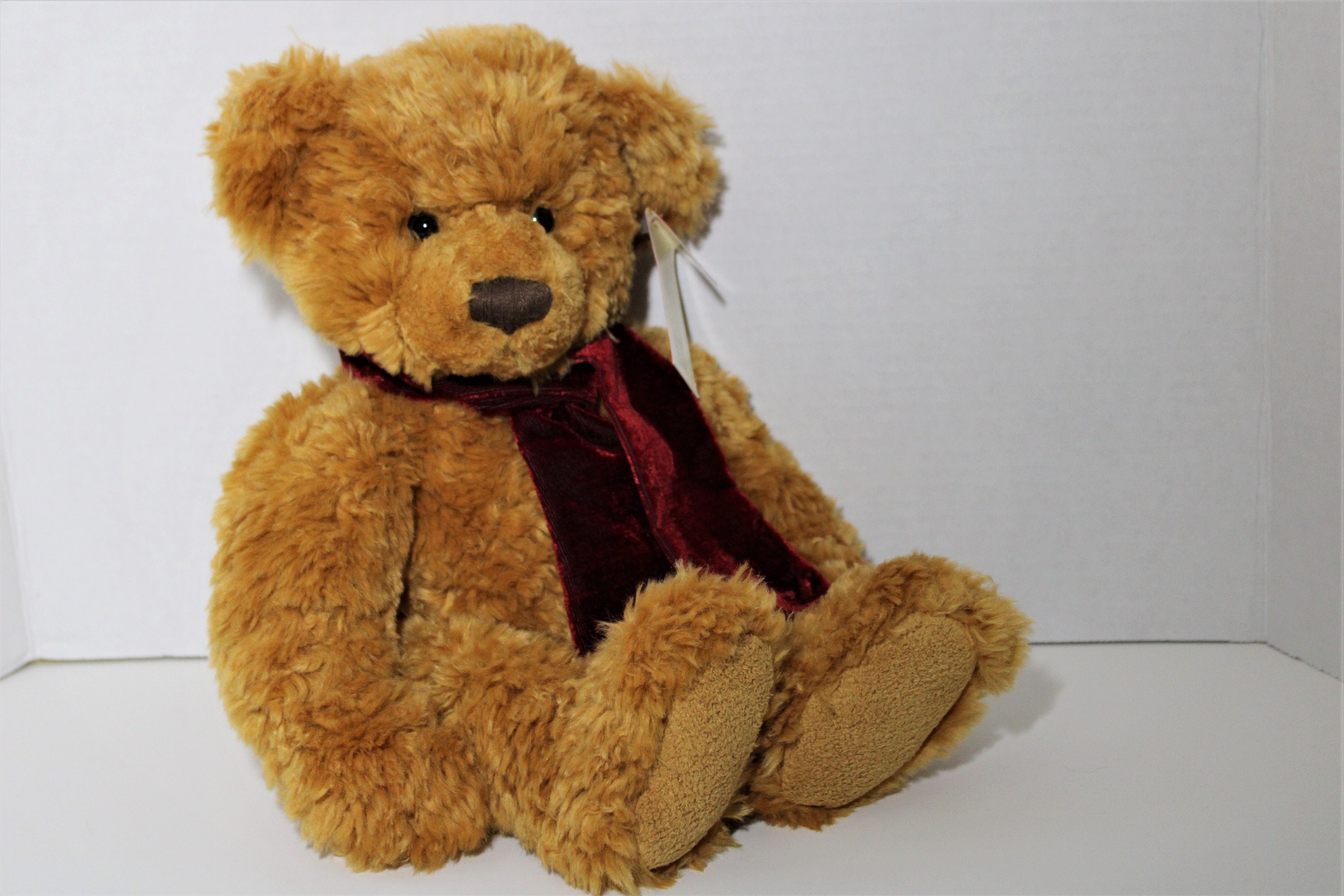 Vintage Russ Teddy Bear Timber Plush Stuffed Toy - Etsy