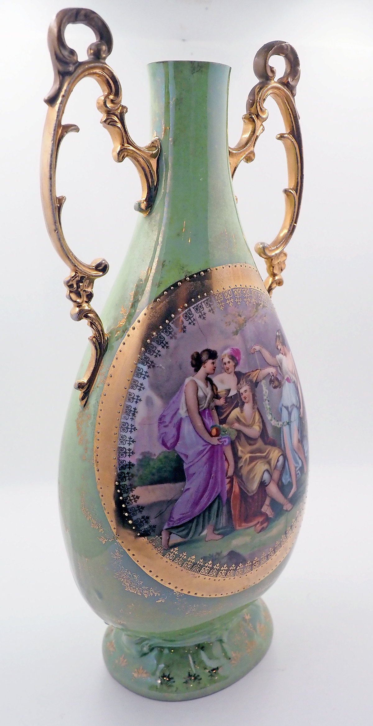 Victoria Carlsbad Austria Porcelain Vase - Etsy