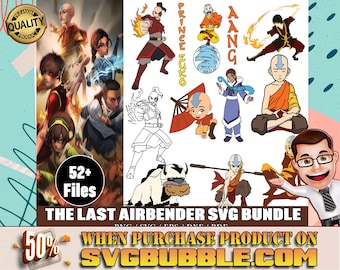 Airbender Svg - Etsy