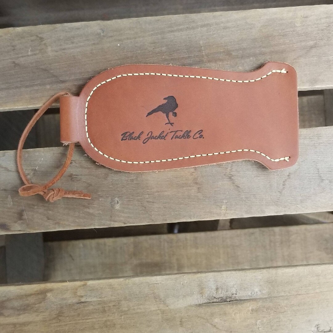 Genuine Leather Hot Handle Holder | Cast Iron Standard Skillet Handle ...