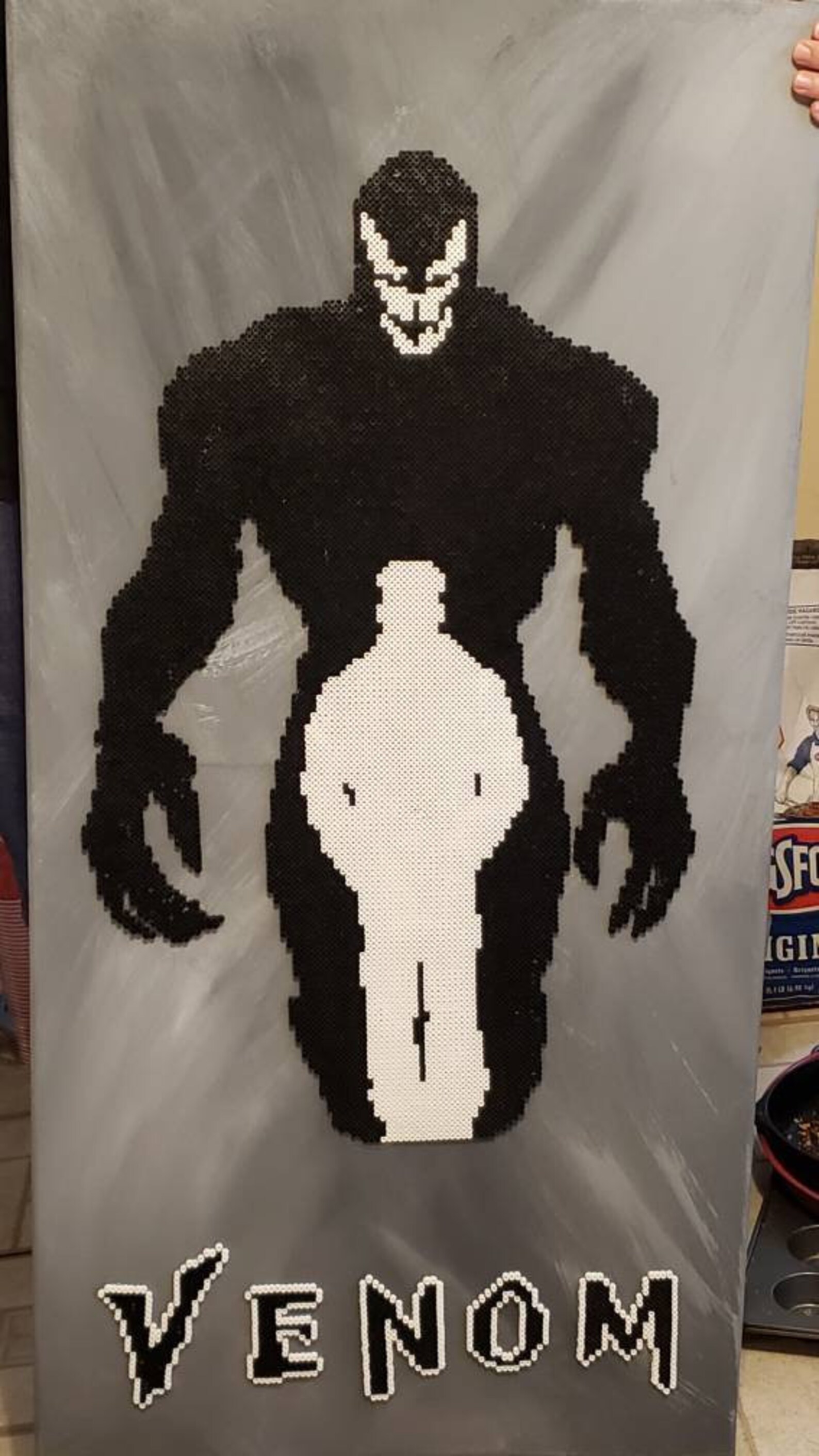 Venom Perler Bead Art | Etsy