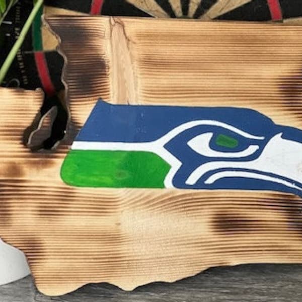 Seahawks Wood Sign - Etsy