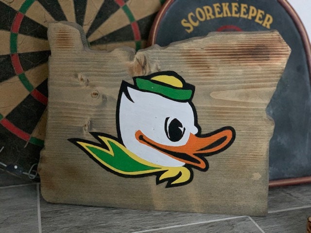 Oregon - Duck - Wood Sign - Etsy