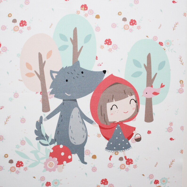Le Petit Chaperon Rouge Chaperone in Premium Printed Cotton - Etsy
