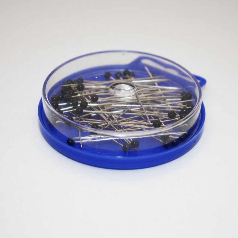 40 Mm Glass Head Pin Box 75 Pieces - Etsy