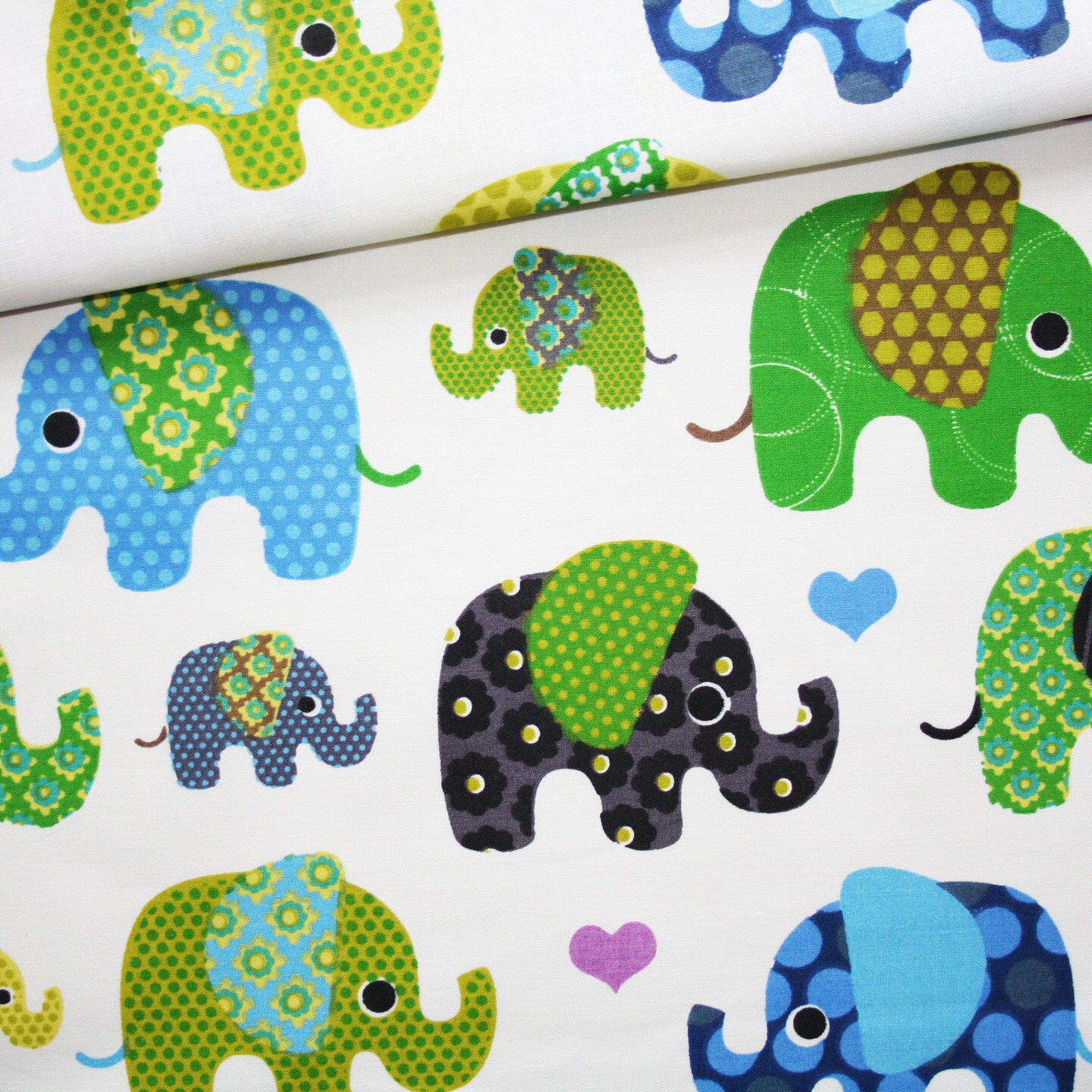Elephant Print Fabric