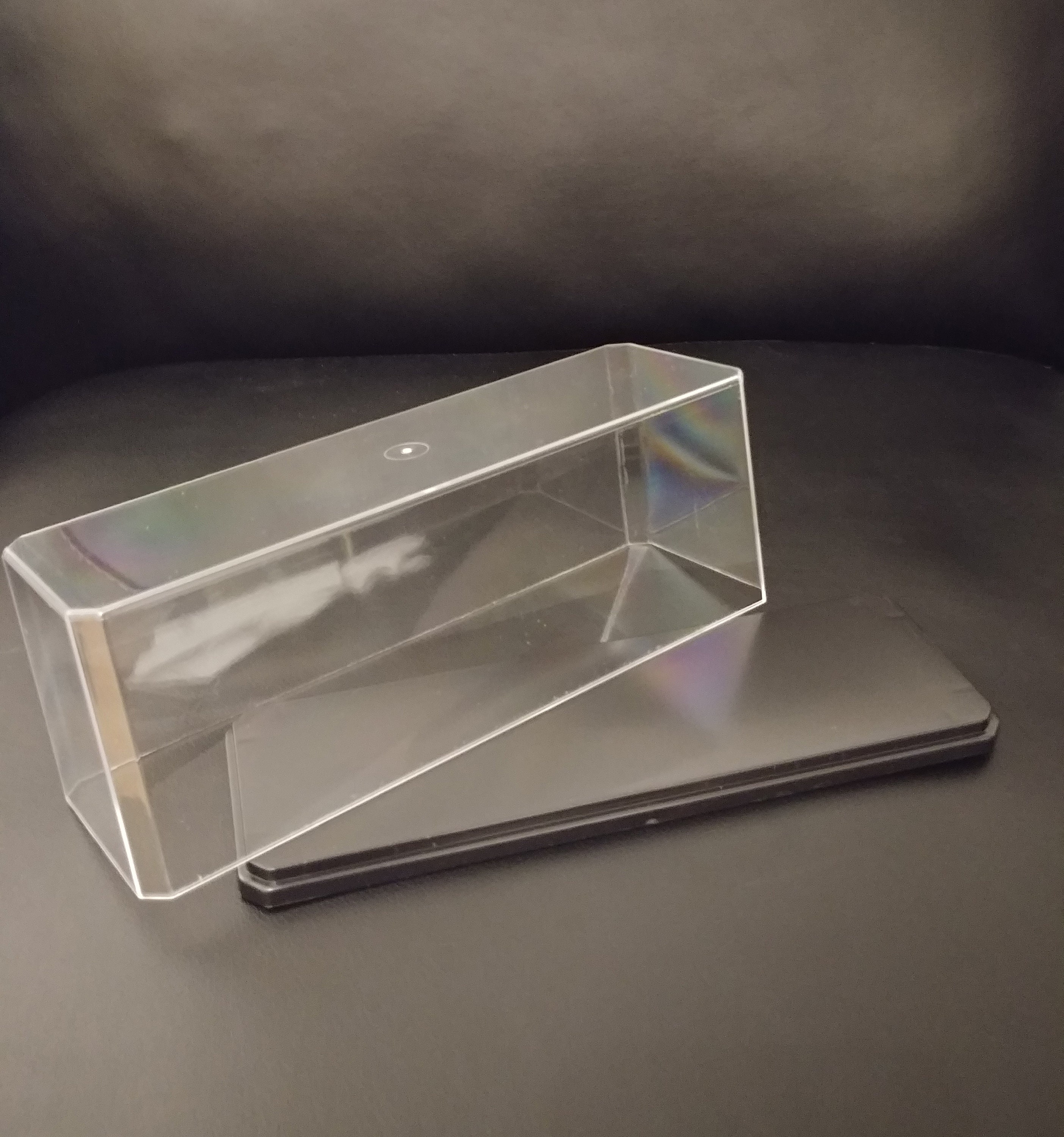 Mini Display Case With Base Clear Show Box for Collectibles | Etsy