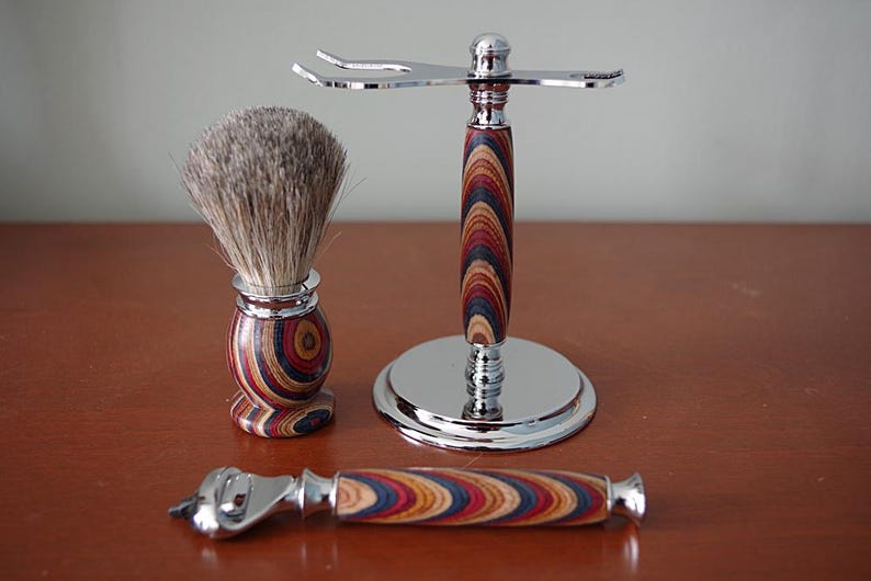 Gillette Razor, Shaving Set, Shaving Brush, - Etsy