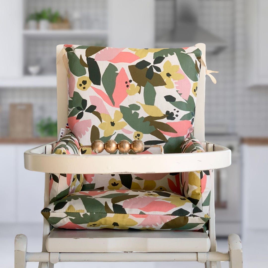 Universal High Chair Cushion - Jungle Model - Etsy