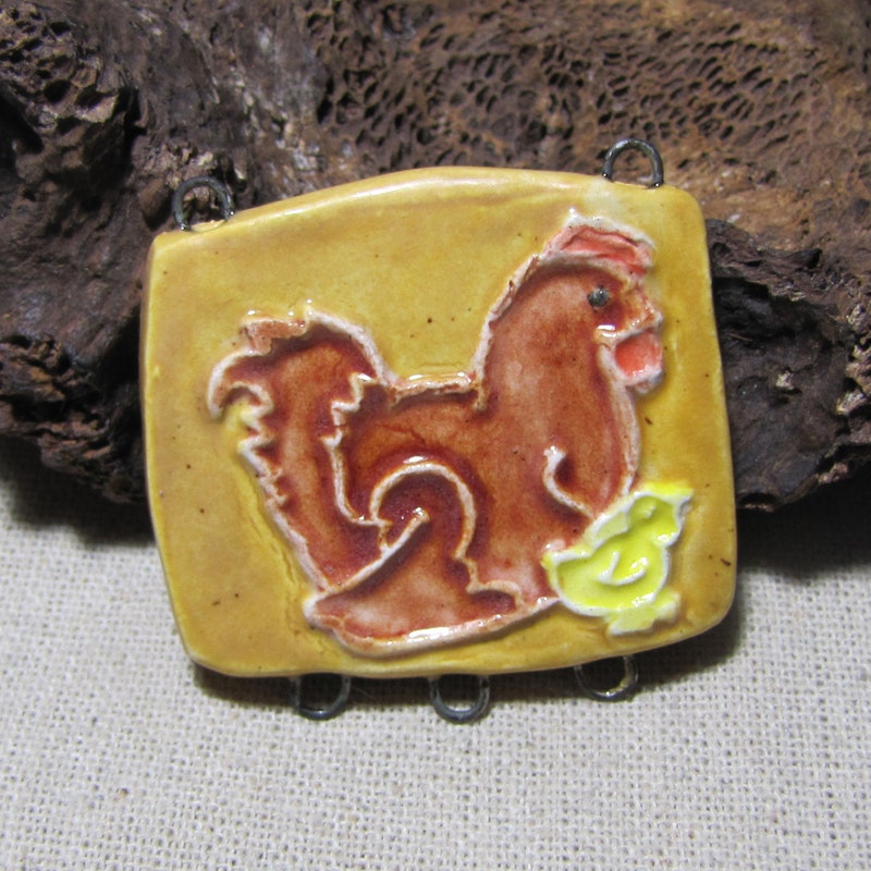 Poules décoratives en céramique - Etsy France