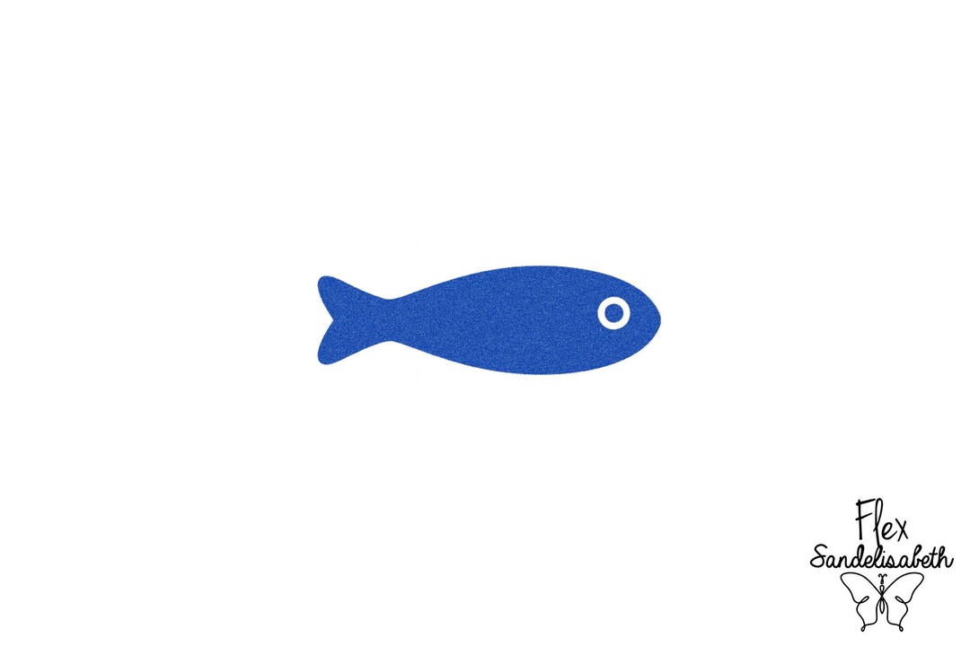 Fish Flex Heat-transfer Appliqué, Color and Size of Your Choice - Etsy