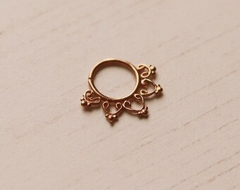 Gold Plated Septum - Etsy