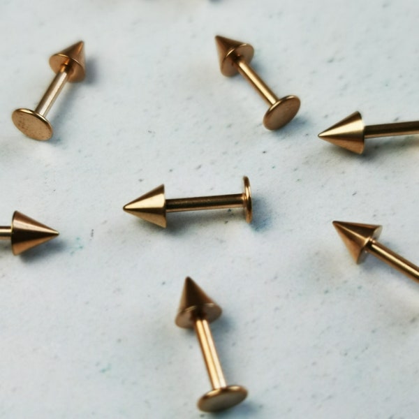 Rose Gold Spike - Etsy