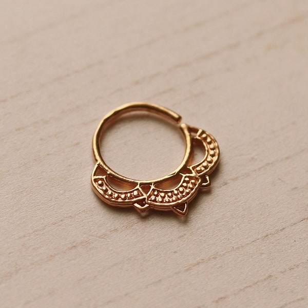 Gold Plated Septum - Etsy