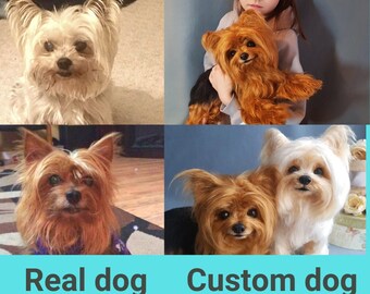 Realistic Yorkie Plush - Etsy