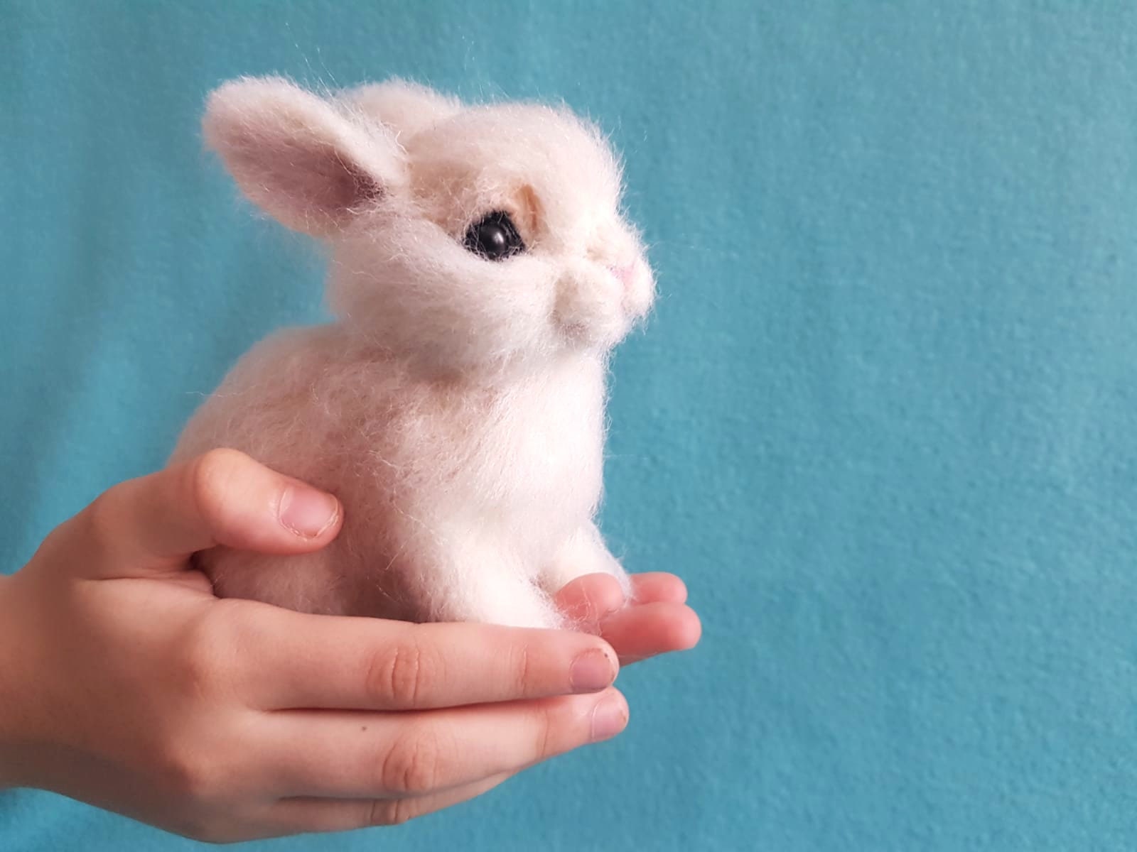 Rabbit Custom Made Bunny Portrait Needle Felted Bunny Bunny - Etsy