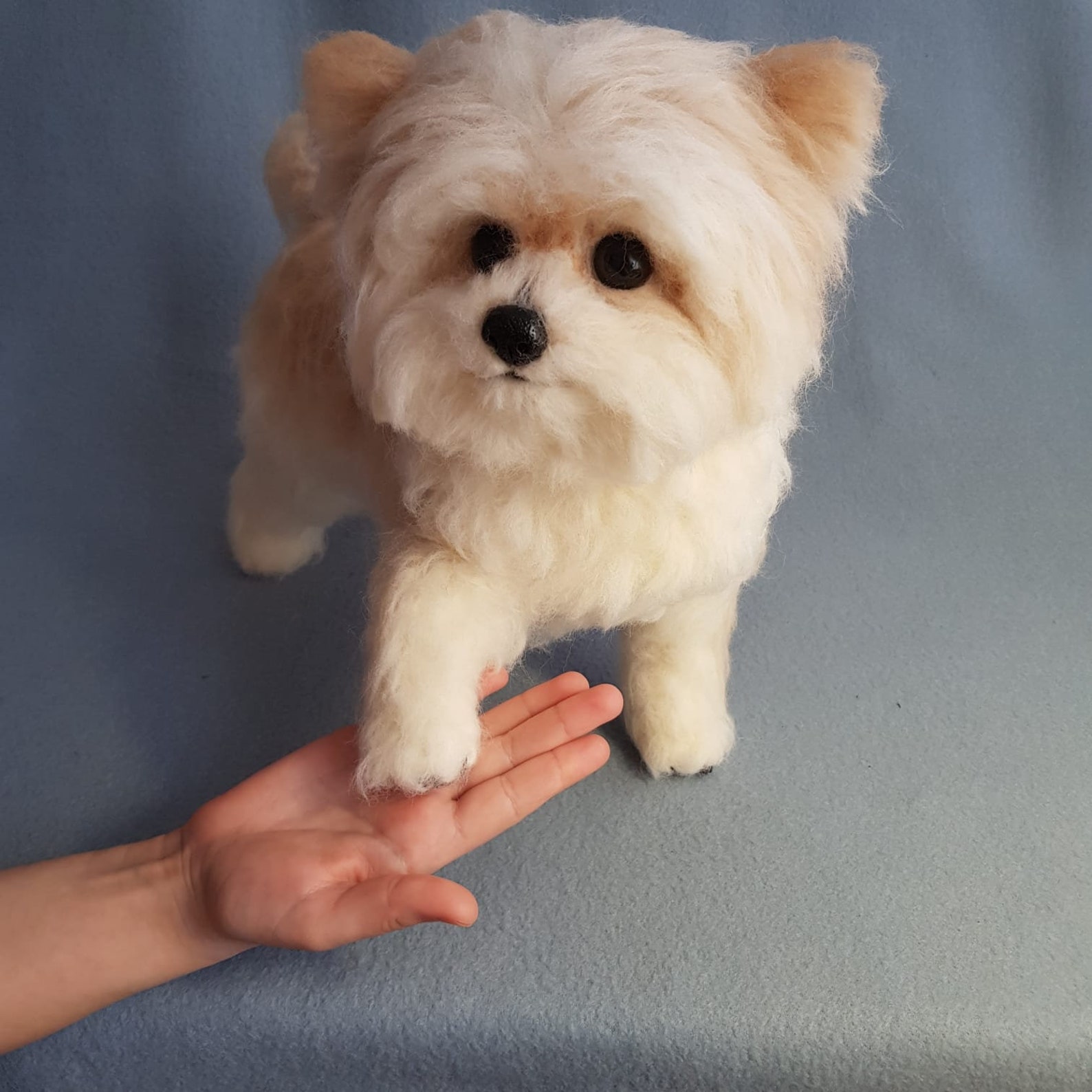 Custom cuddle clone Stuffed dog plush Realistic pet | Etsy