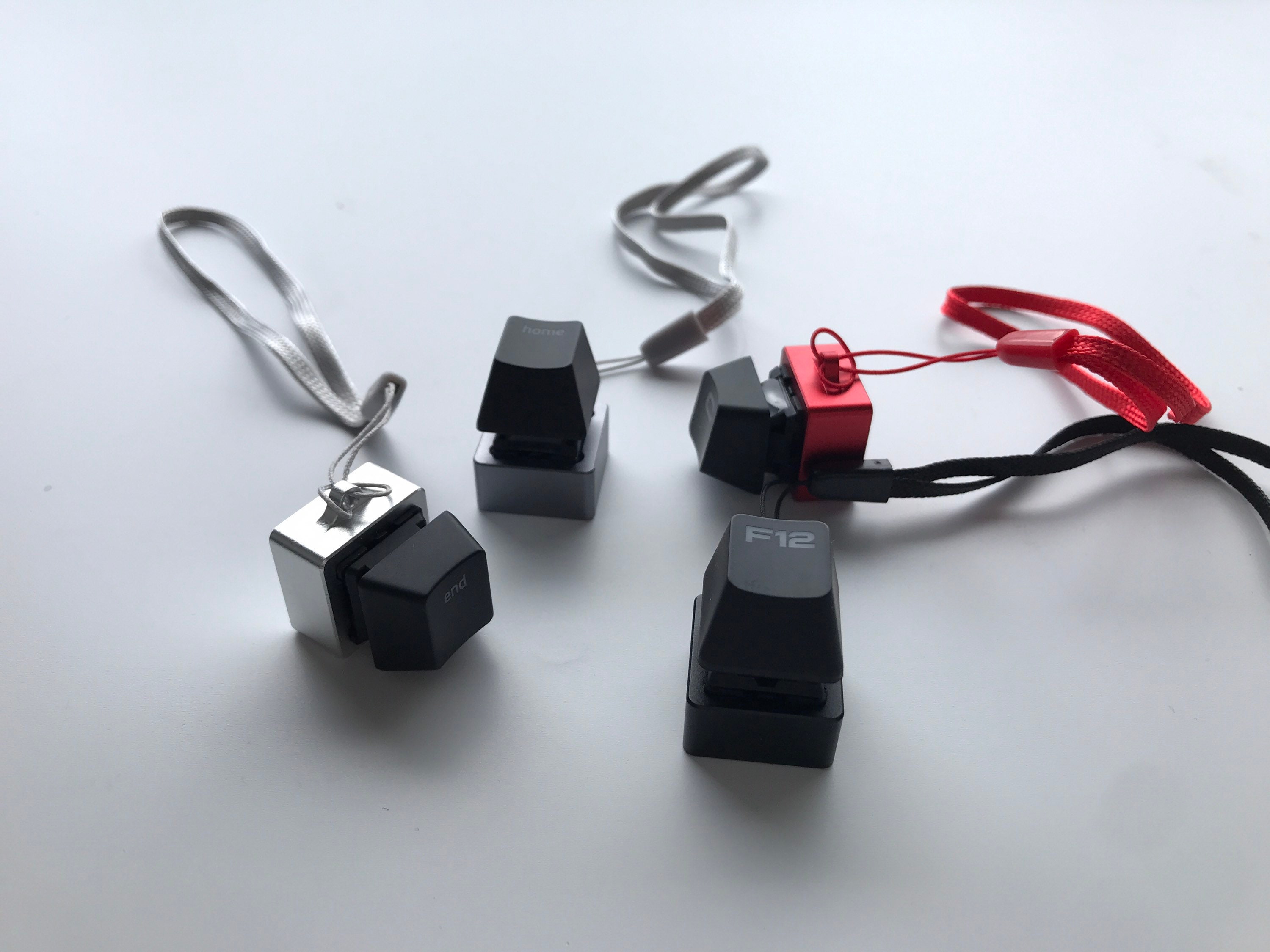 Keyboard Switch Keychain Aluminium Metal Finger Fidget Toy - Etsy