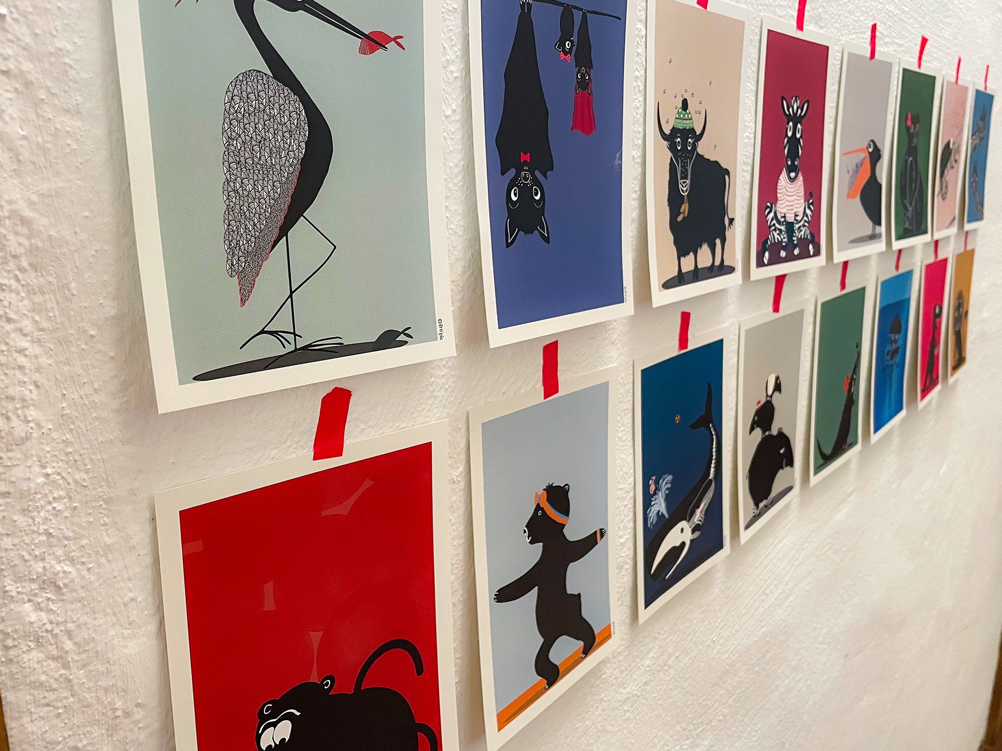 Póster de pequeños animales Camaleón DIN A5 - Etsy España