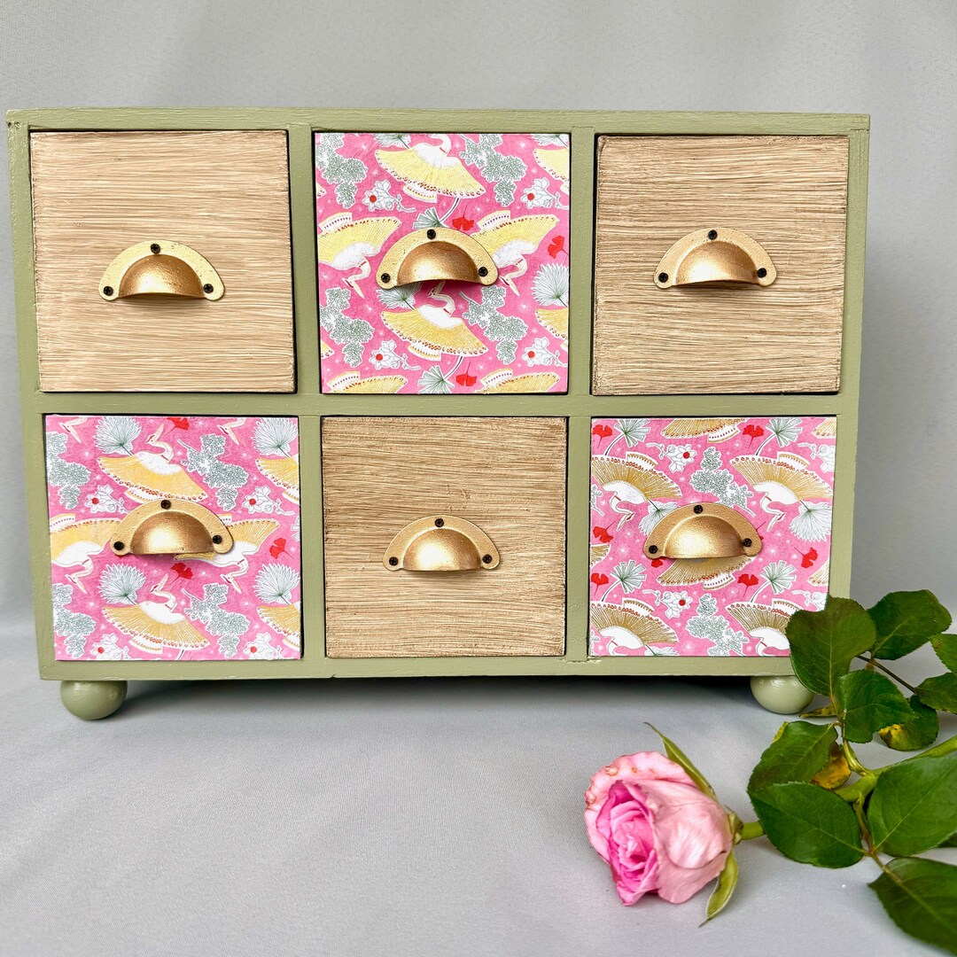 Handmade Wooden Mini Chest of Drawers - Etsy