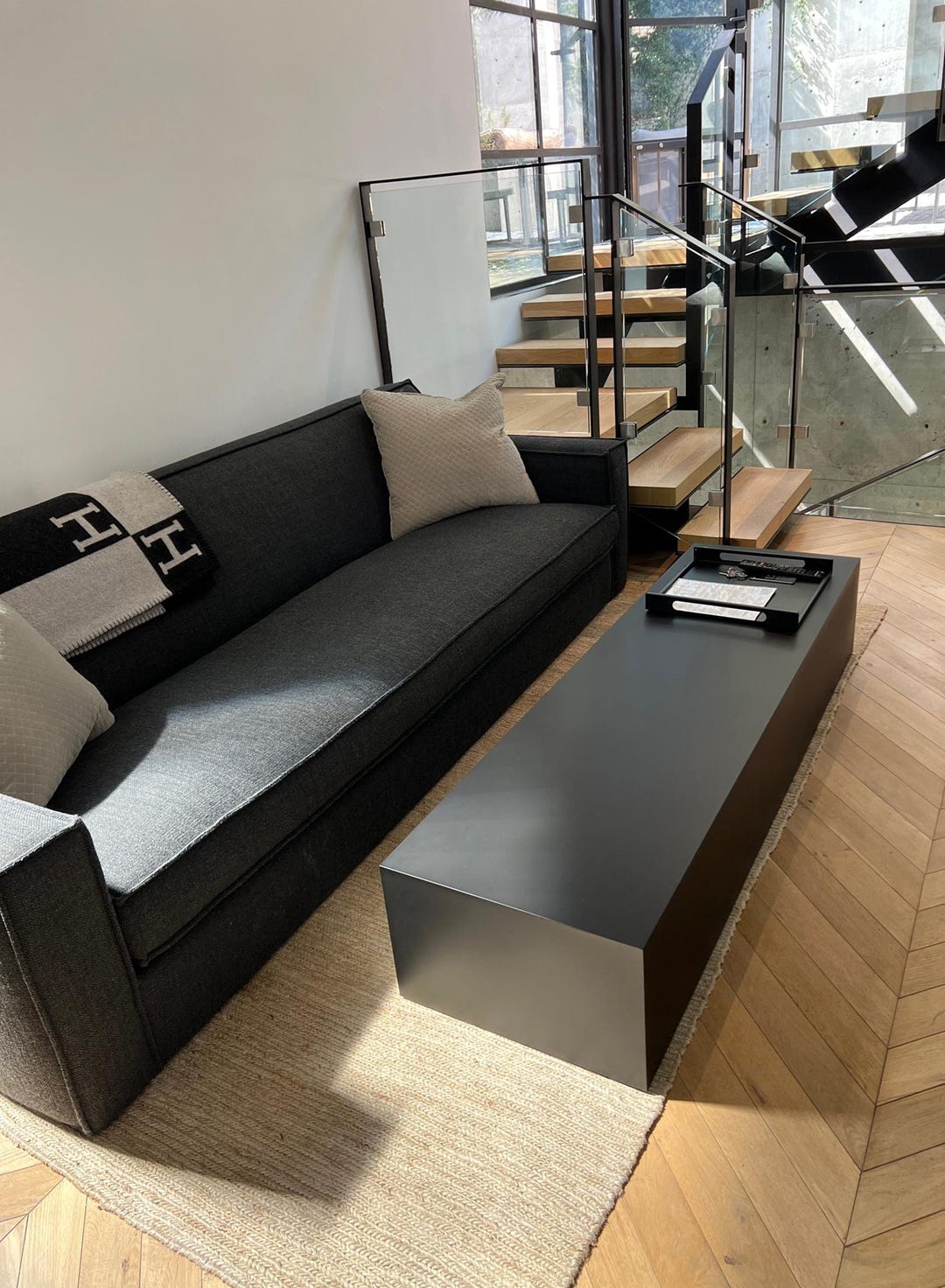 Cube Coffee Table; Stainless Steel Furniture: Coffee Table, Bench, Pouf ...