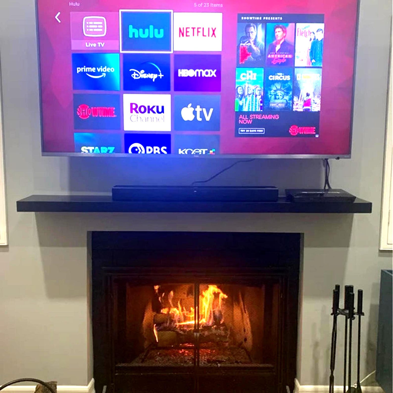 PONOMA® Stainless Steel Fireplace Mantel Shelf: Non Combustible ...