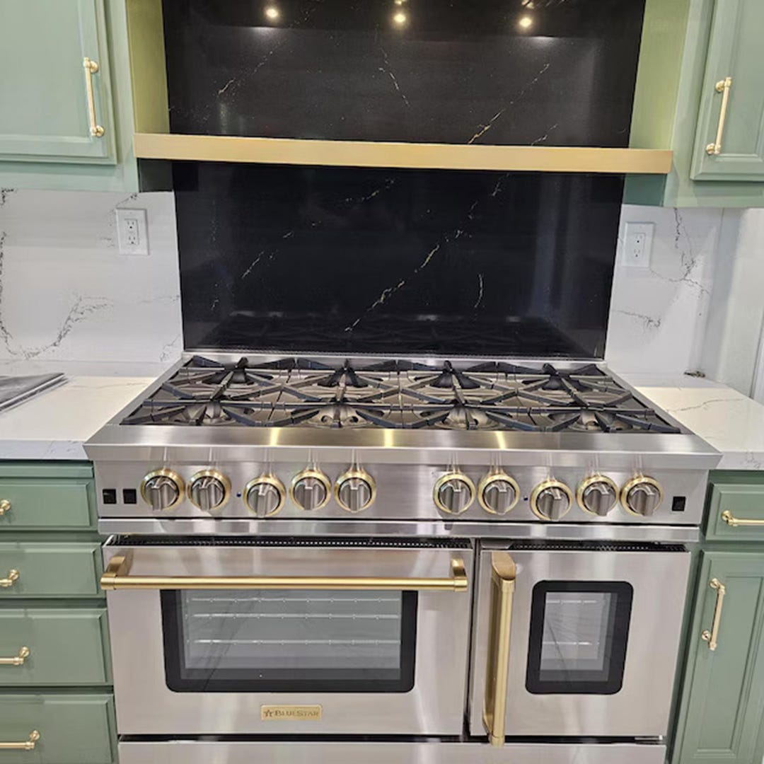 Fireproof Kitchen Floating Shelves for Above Stove in Stainless Steel ...