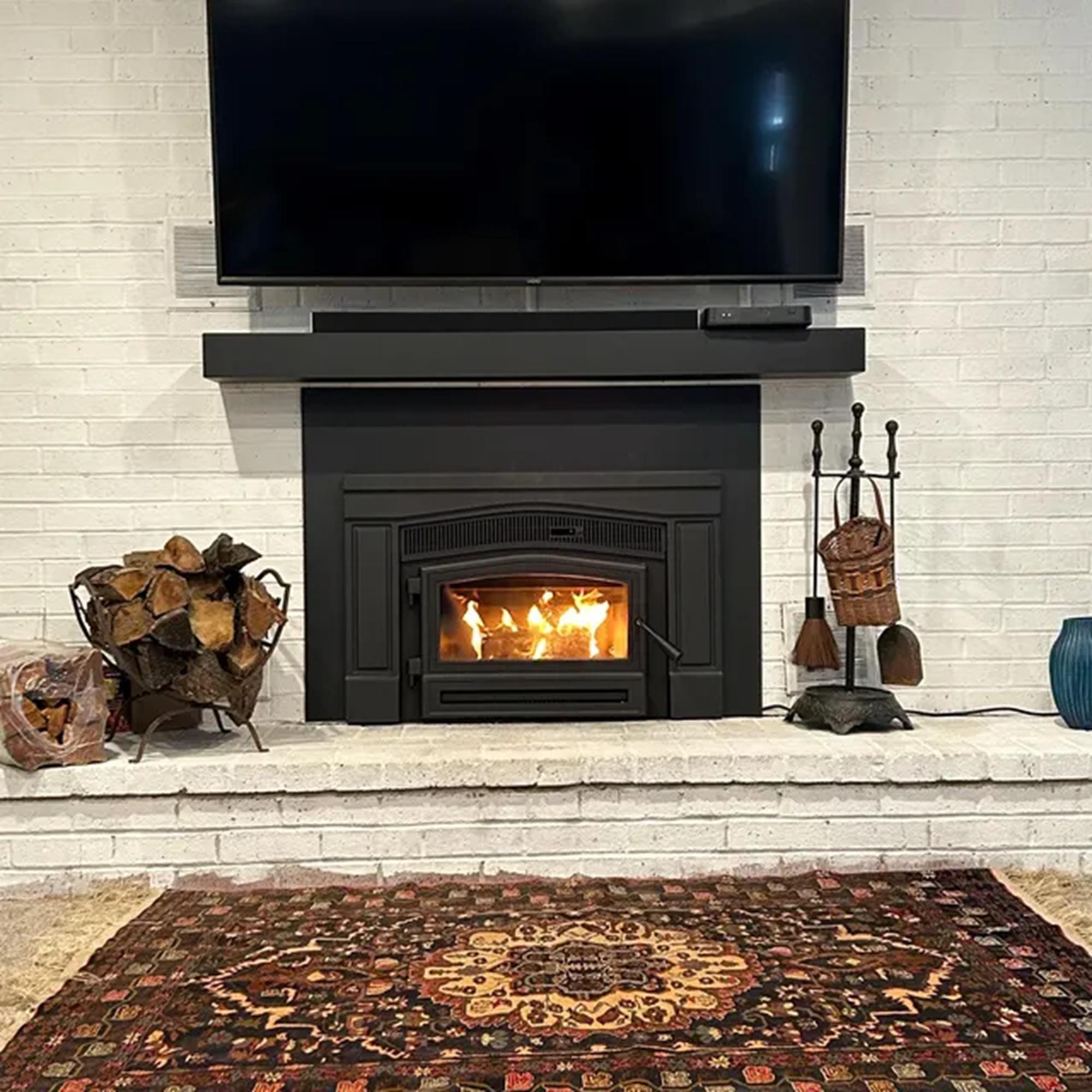 Stainless Steel Fireplace Mantel Shelf: Fireproof Living Room Decor - Etsy