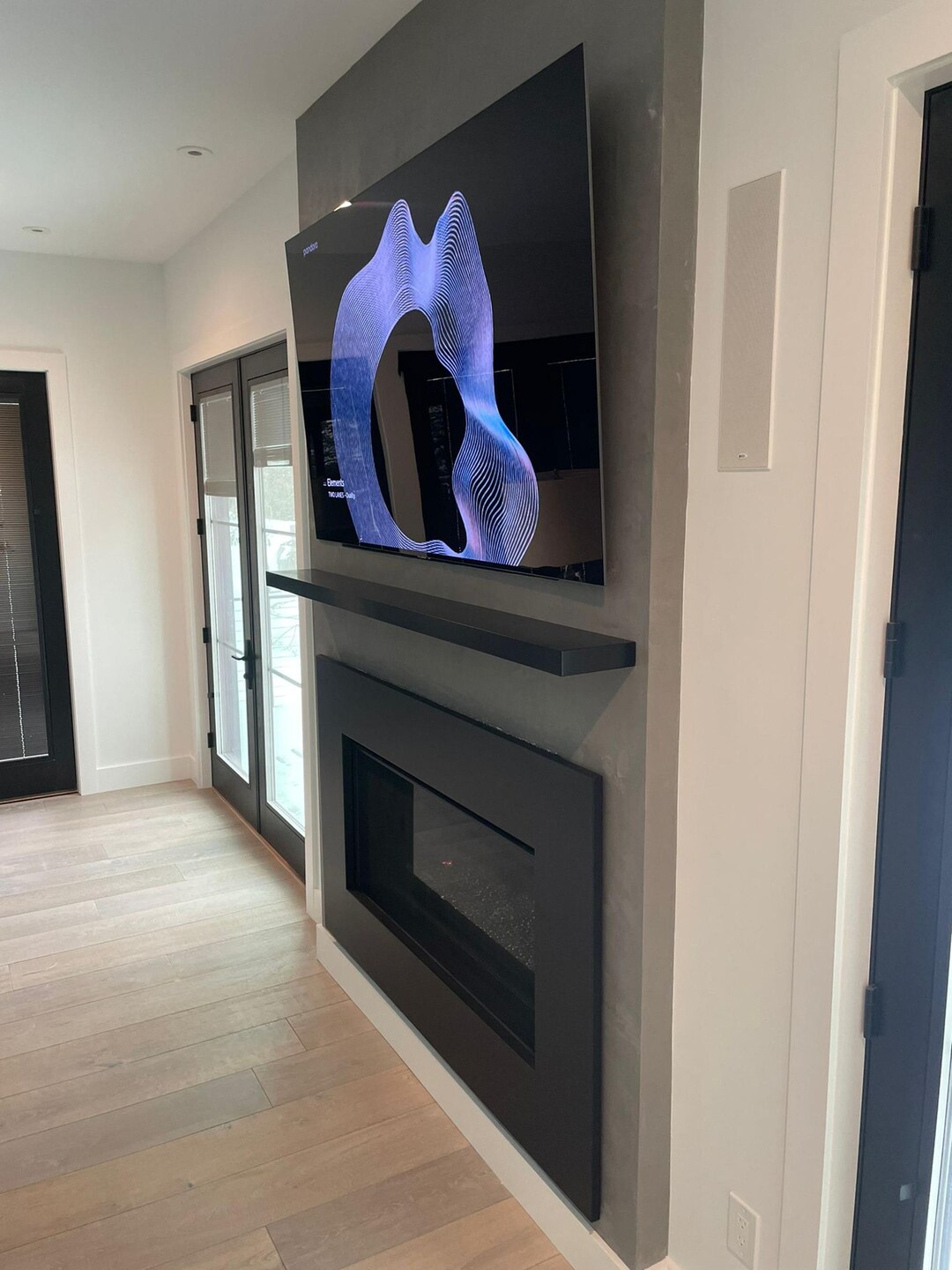 Metal Fireplace Mantel Shelf, Stainless Steel Shelves, Fireproof ...