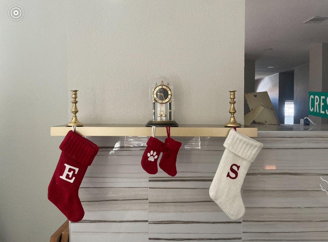 Custom Metal Floating Mantel for Living Room by PONOMA® - Stainless ...