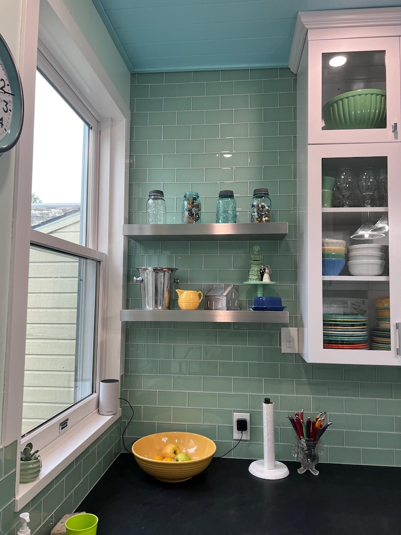 Fireproof Stainless Steel Kitchen Floating Shelf: Spice Rack - Etsy