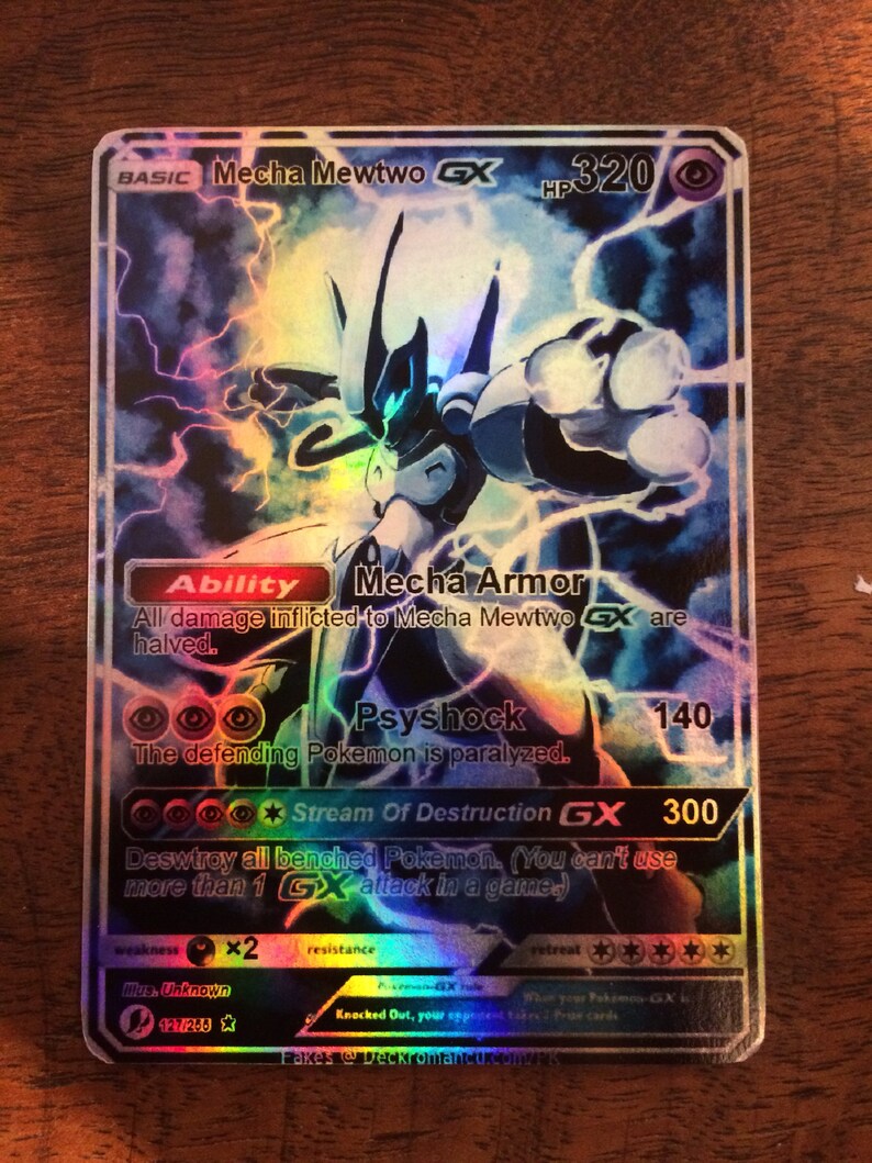 Shadow Mewtwo Vmax Pokemon Card