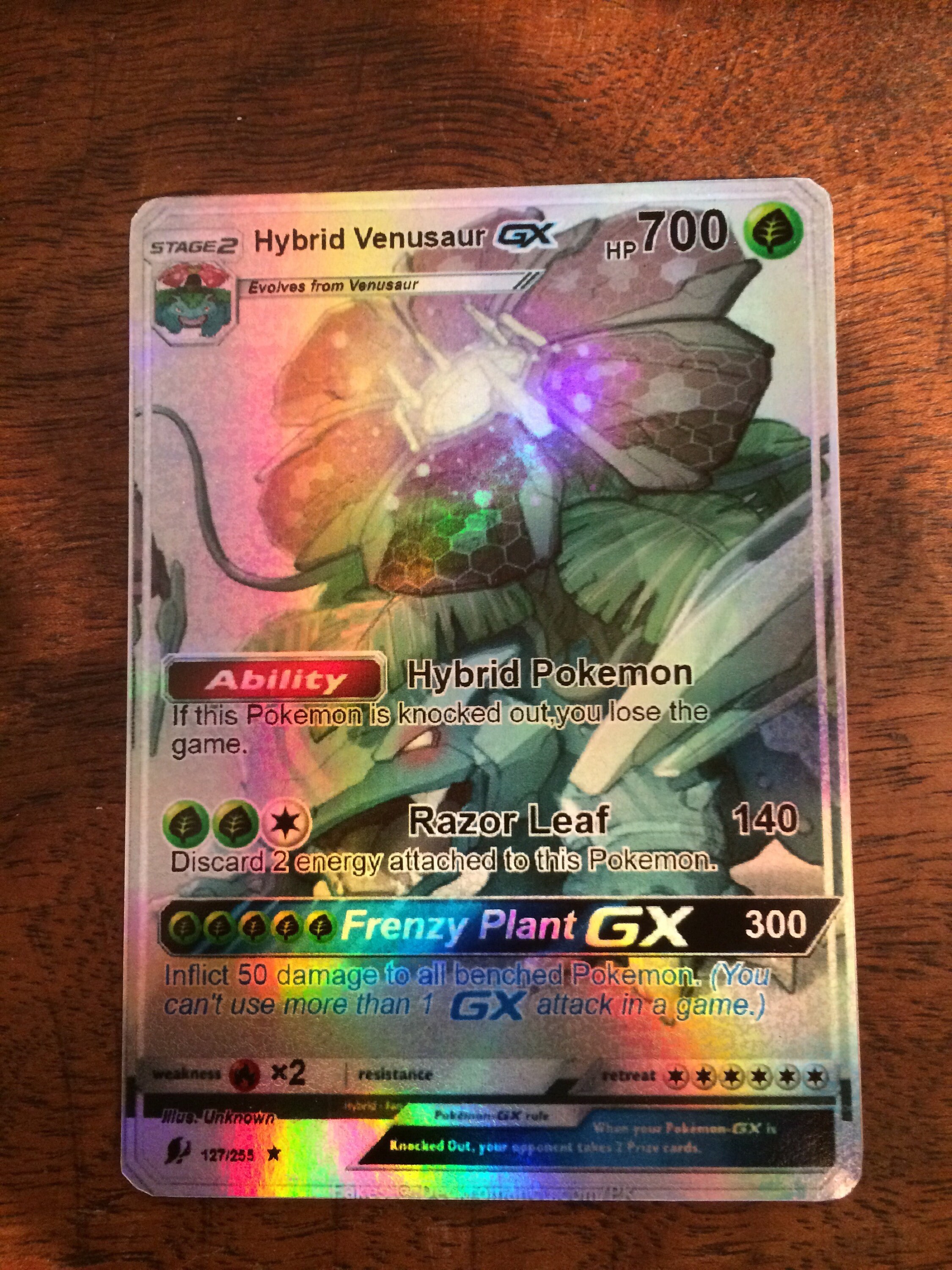 Hybrid Pokemon Card