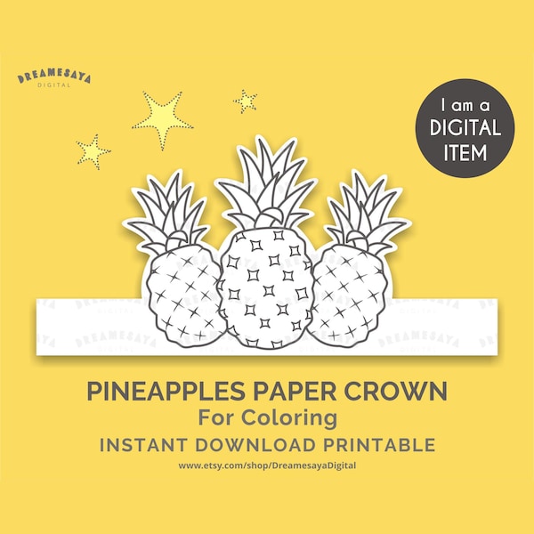 Pineapple Headpiece - Etsy
