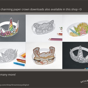 Robot Paper Crown, Printable Robotic Head Party Hat JPG Download - Etsy