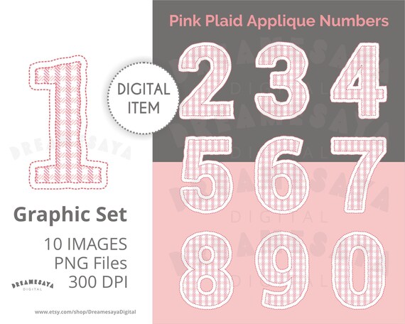 Pink Number One Clipart