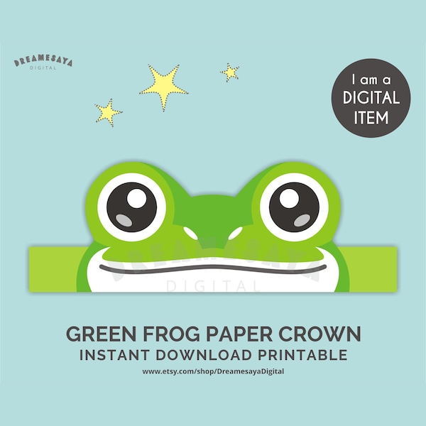 Frog With Crown - Etsy