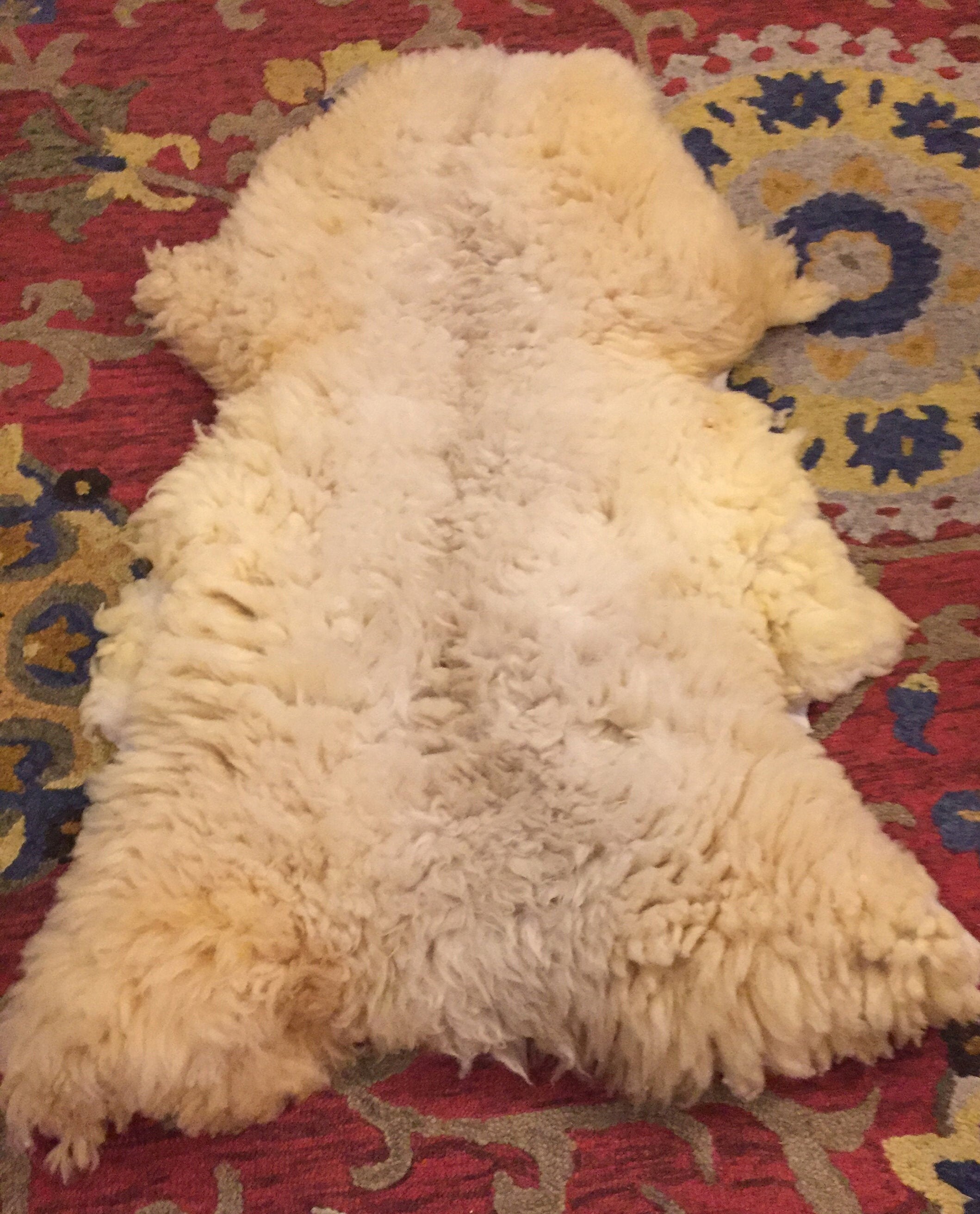 All-natural Sheepskin Rug - Soft and Warm - Etsy