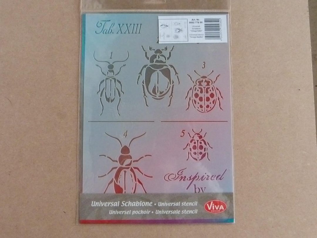 Insect Stencil - Etsy