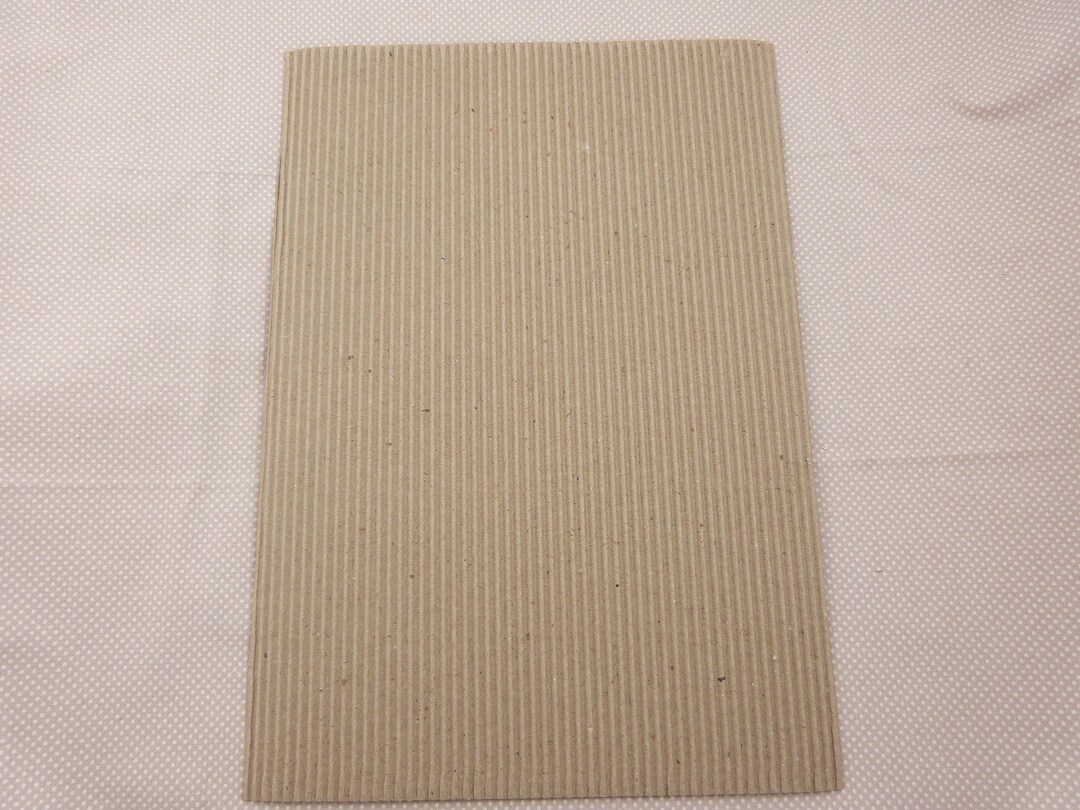 A4 X2 Kraft Corrugated Cardboard Sheet - Etsy UK