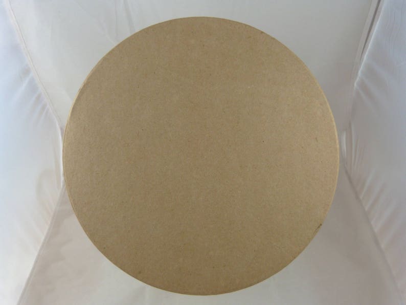 Grande boite ronde en carton à décorer | Etsy