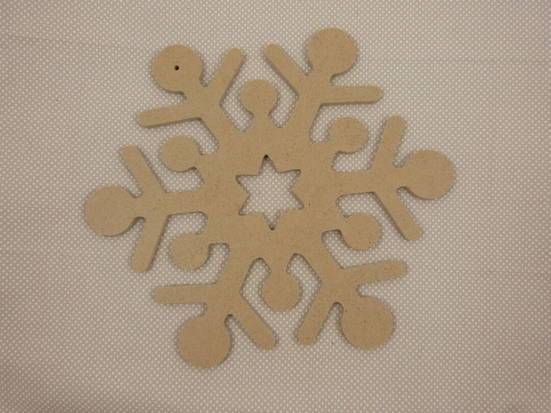MDF Snowflake to Decorate for Christmas - Etsy
