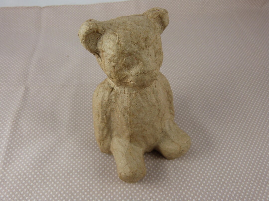 X2 Paper Mache Bears to Decorate - Etsy